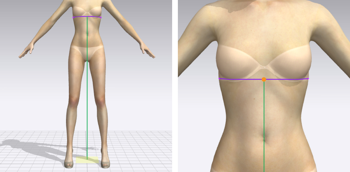 Under Bust Height | Bespokify Documentation